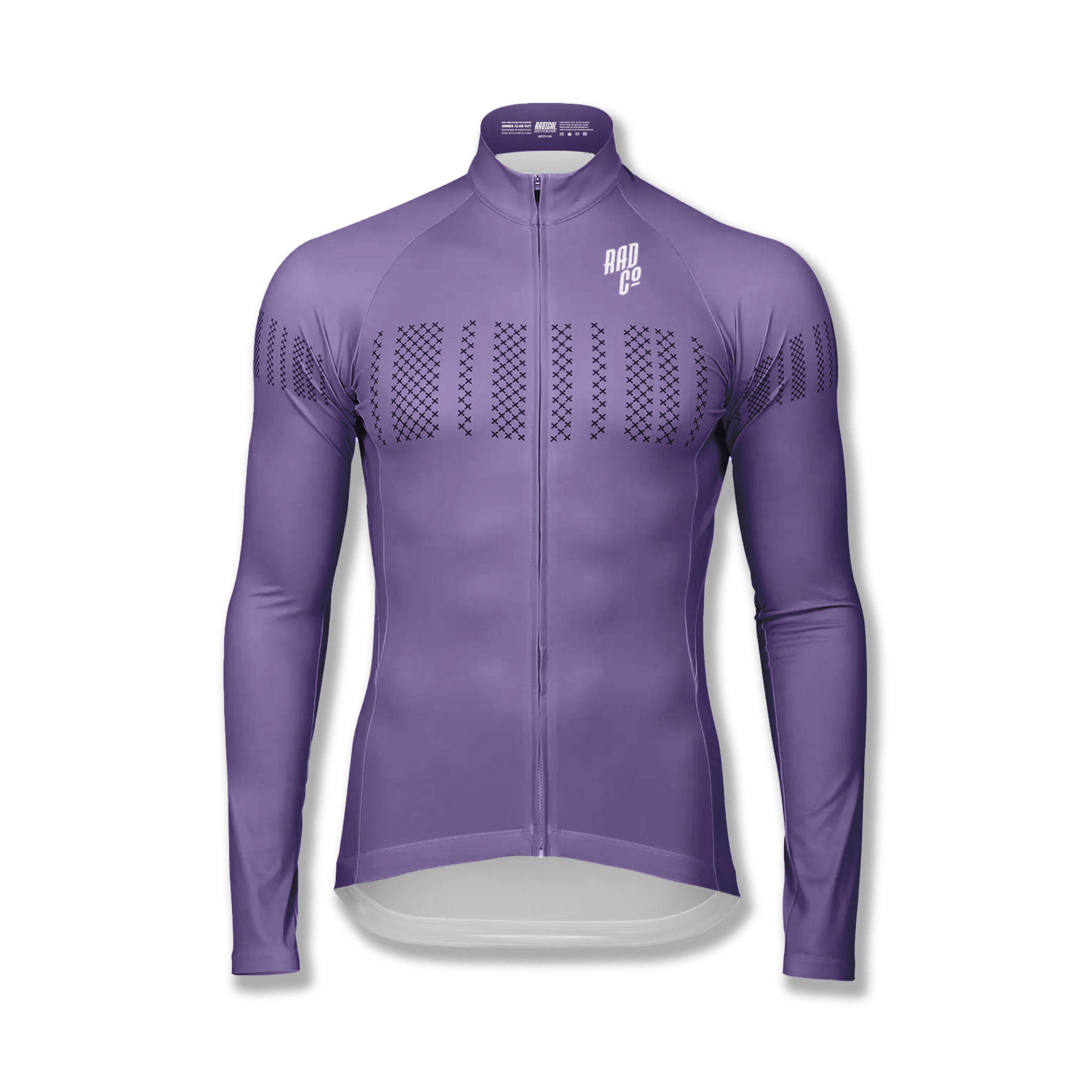 Core Long Sleeve Zip Jersey – Radical Custom Cycling Apparel
